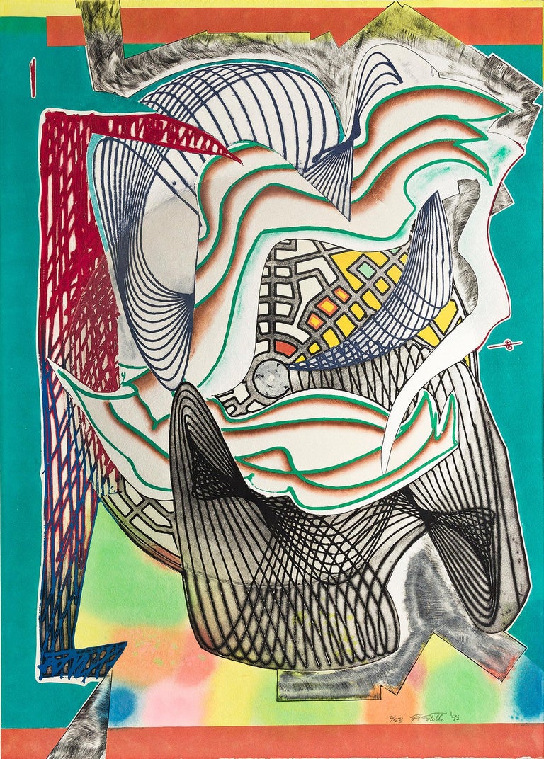 Frank Stella Printmaking