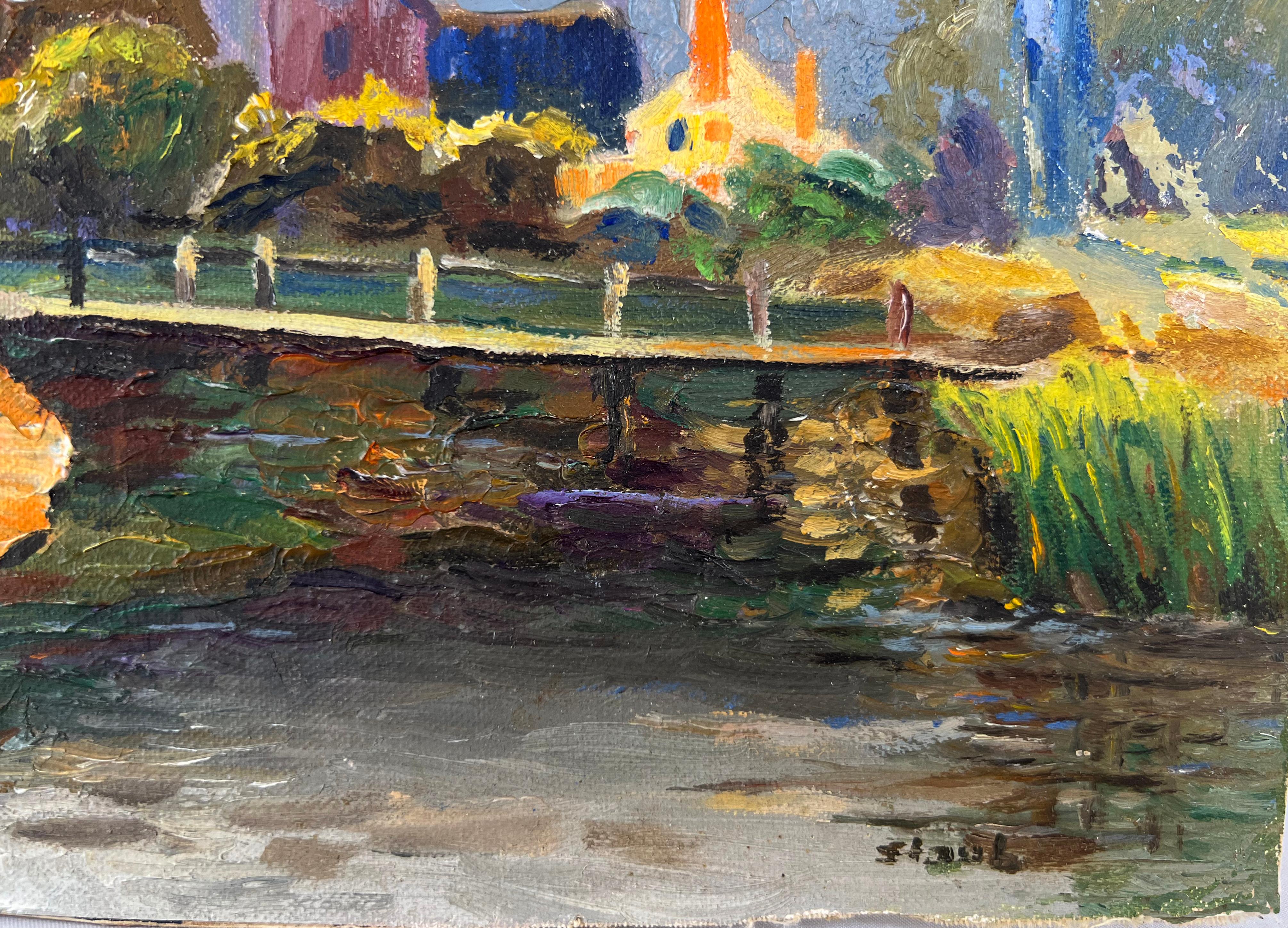 Frank Van Sloun - Bold Trees in a Urban Berkeley Enclave by Frank Van ...