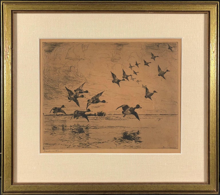 Frank Weston Benson - The Alarm, Print at 1stdibs