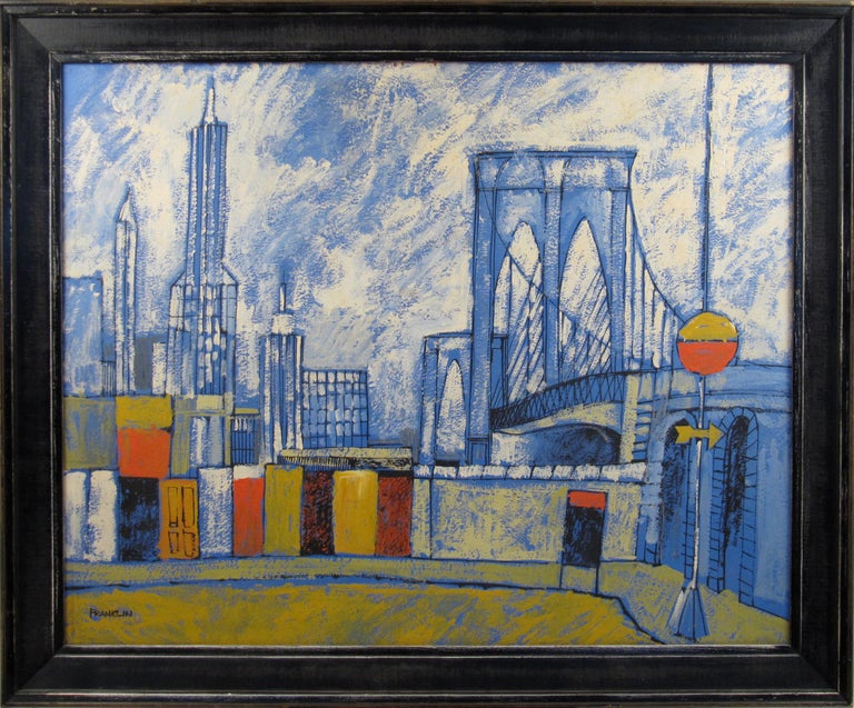 Franklin (Karl Mann Associates) - Brooklyn Bridge and Manhattan Skyline ...
