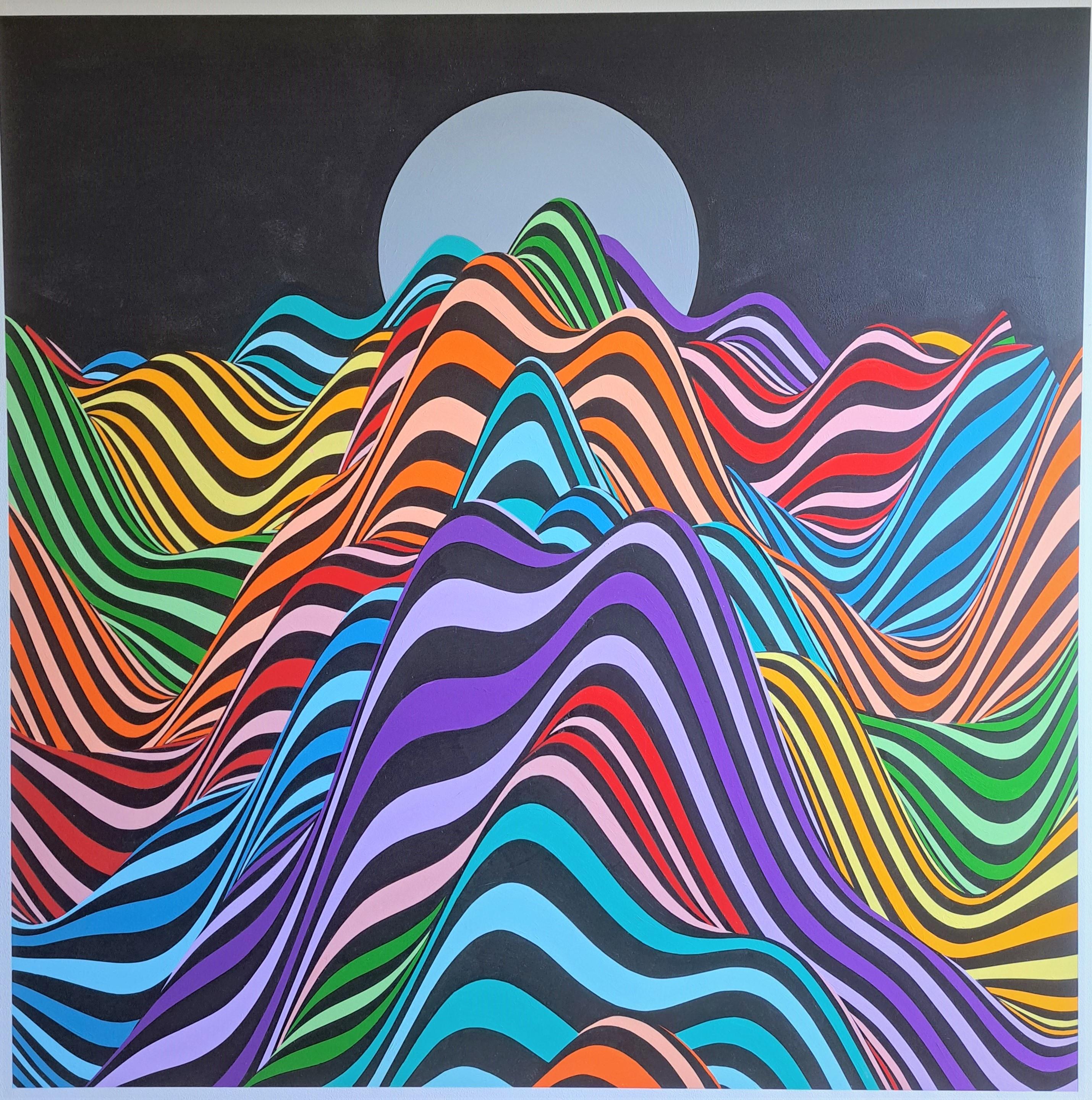 Franklin van Dam - Behind the mountains For Sale at 1stDibs | franklin ...