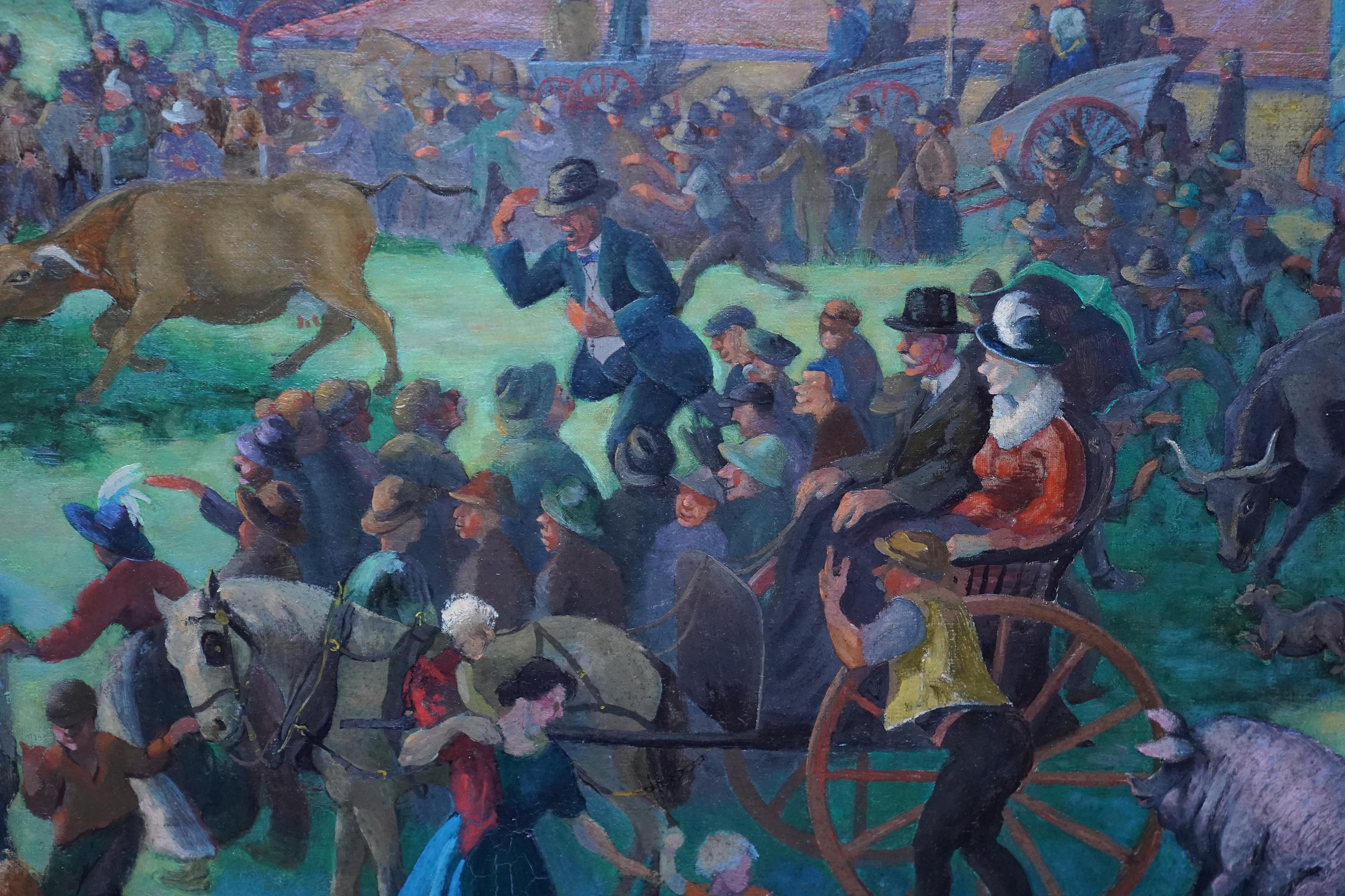 Franklin White - Village Auction - British Slade School Art Deco ...