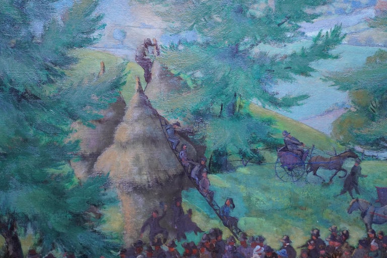 Franklin White - Village Auction - British Slade School Art Deco ...