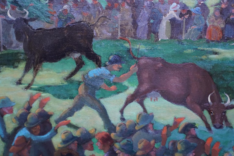 Franklin White - Village Auction - British Slade School Art Deco ...