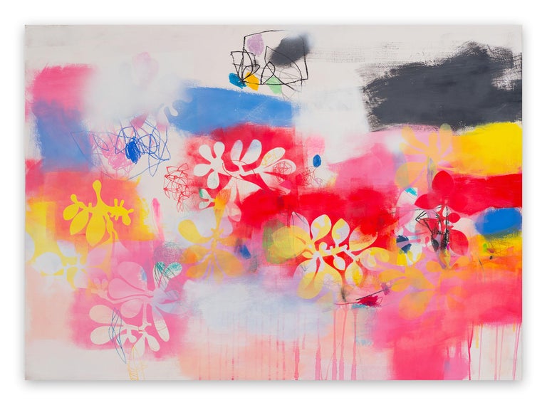 Franko Tencic - Botanical Painting 1 (Abstract painting) For Sale at ...