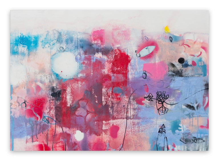 Franko Tencic - Untitled 26634 (Abstract painting) For Sale at 1stDibs