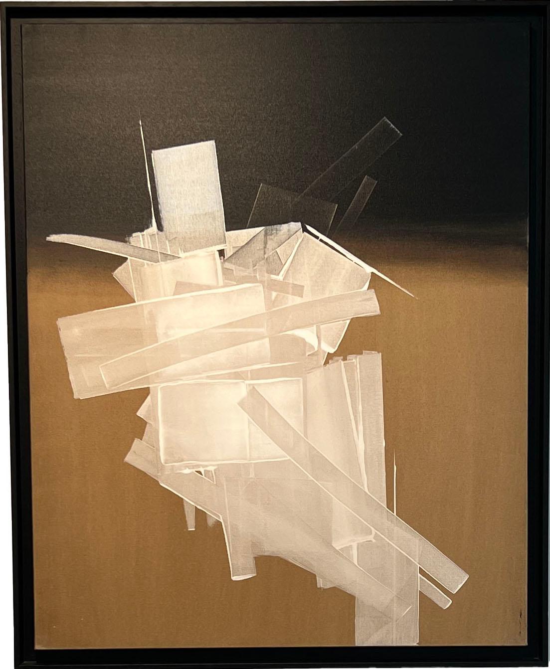 Matthew Reeves - "RAD One" Green, Blue, Pink Abstract Geometric ...