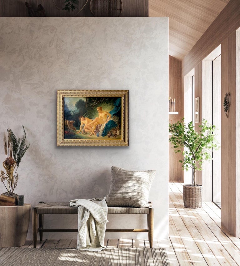 François Boucher (follower of) - French 19th century Rococo painting ...