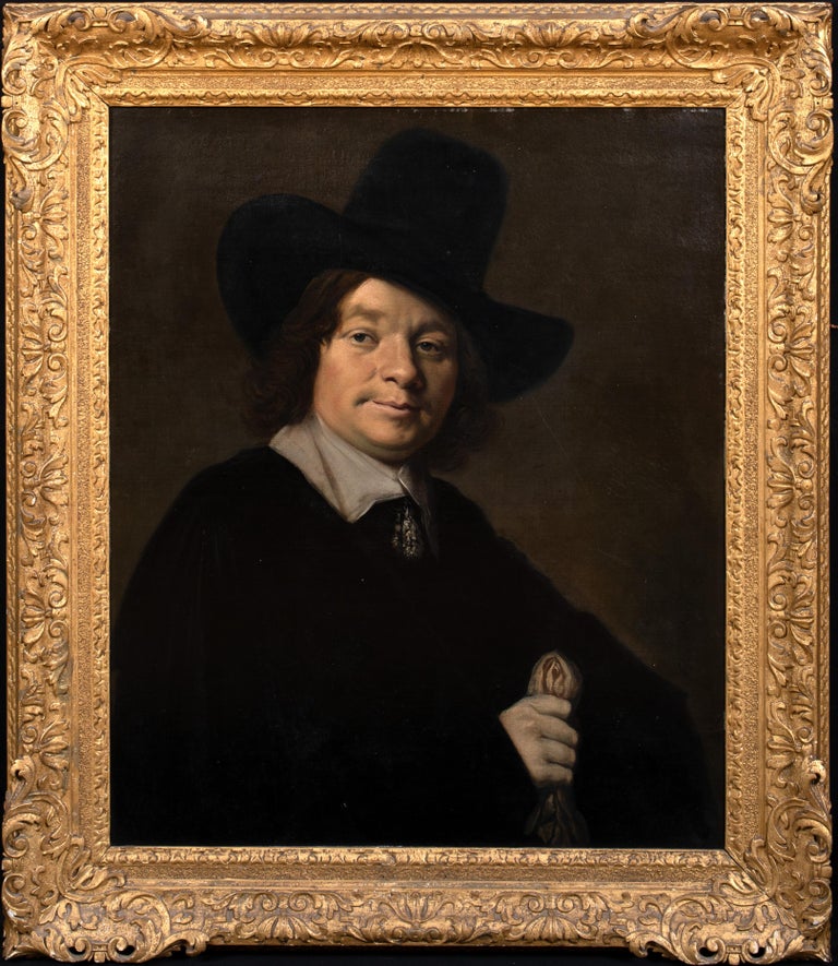 Portrait Of A Gentleman Identified As Abraham Clarke, 17th Century For ...