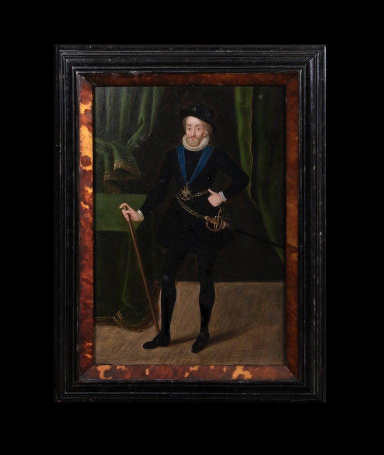 Portrait Henry IV King Of France, 16th Century Studio of FRANS POURBUS ...