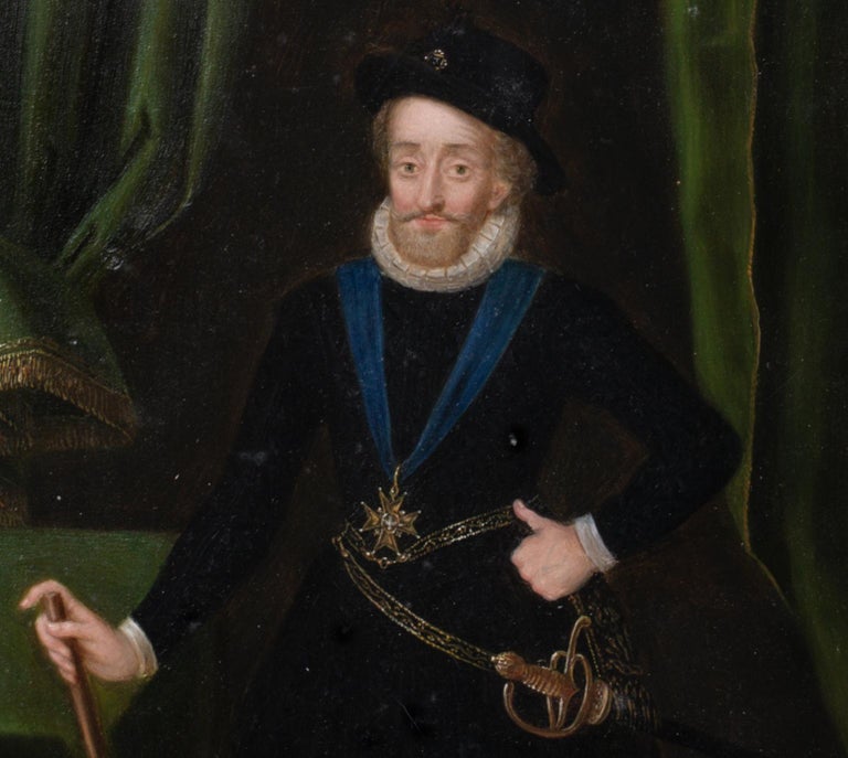 Portrait Henry IV King Of France, 16th Century Studio of FRANS POURBUS ...
