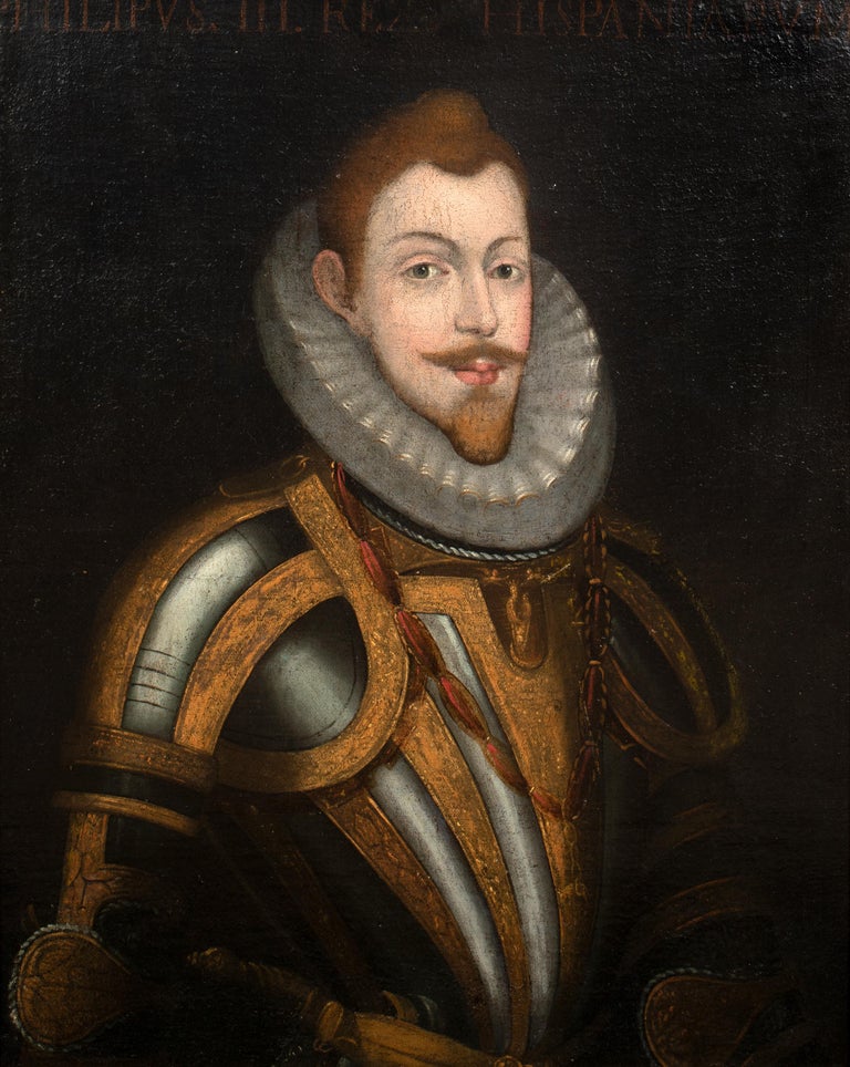Portrait of King Philip III of Spain (1578-1621), early 17th Century ...