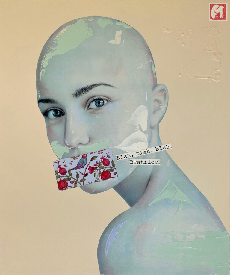 Fransie Malherbe Frandsen - Kunst im Kopf III For Sale at 1stDibs