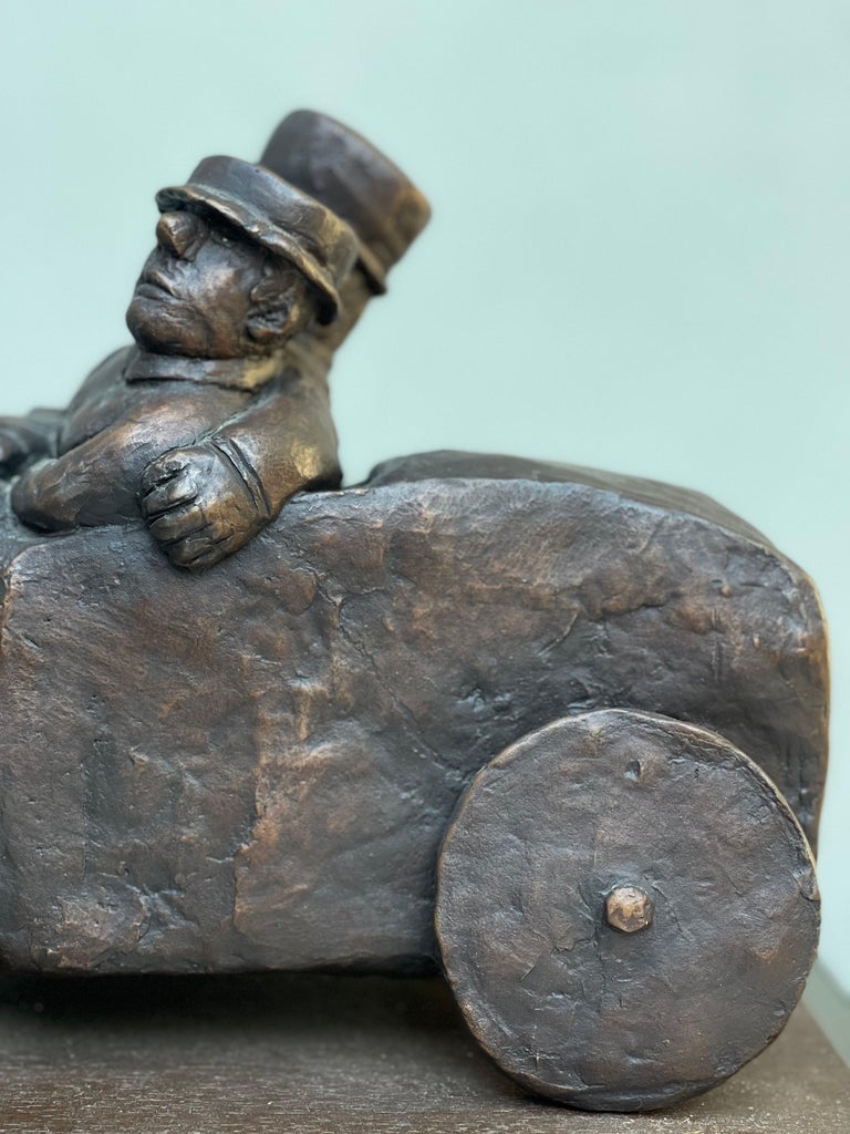 Franz Borghese Il Bolide Scultura in Bronzo a Cera Persa For Sale at ...