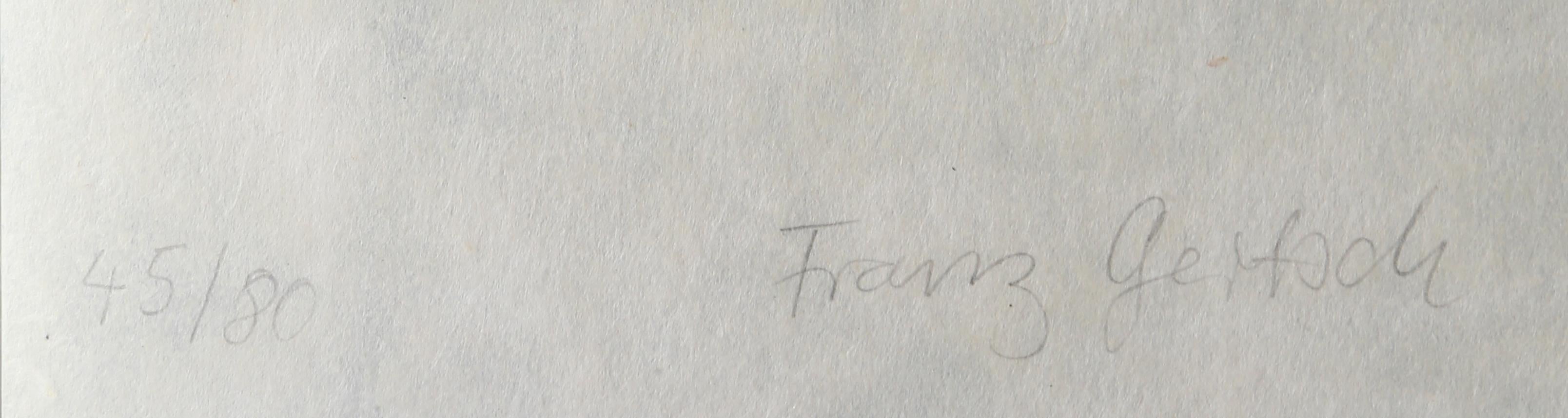 Franz Gertsch - "Vorzugsausgabe: Special Edition, Parkett No. 28", 1990 by Franz Gertsch at 1stDibs