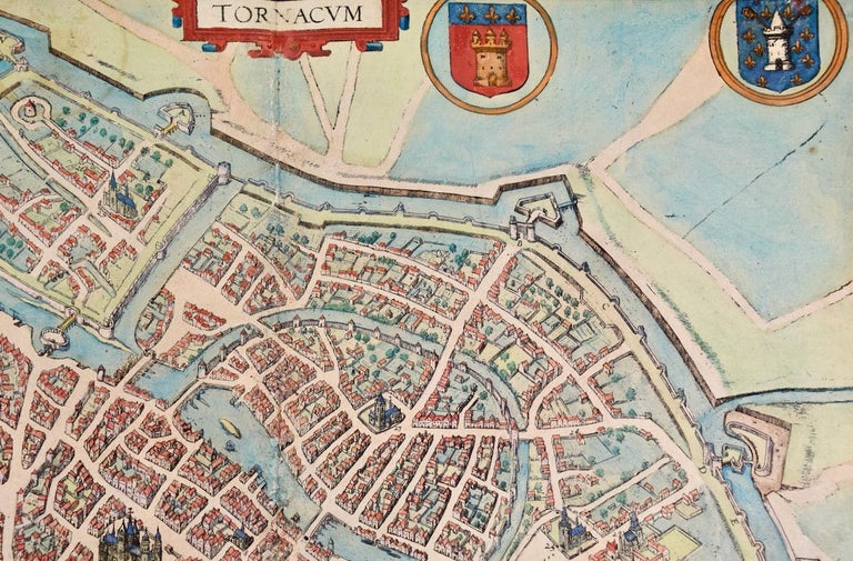 Franz Hogenberg - Tournai (Tournay), Belgium: A 16th Century Hand ...