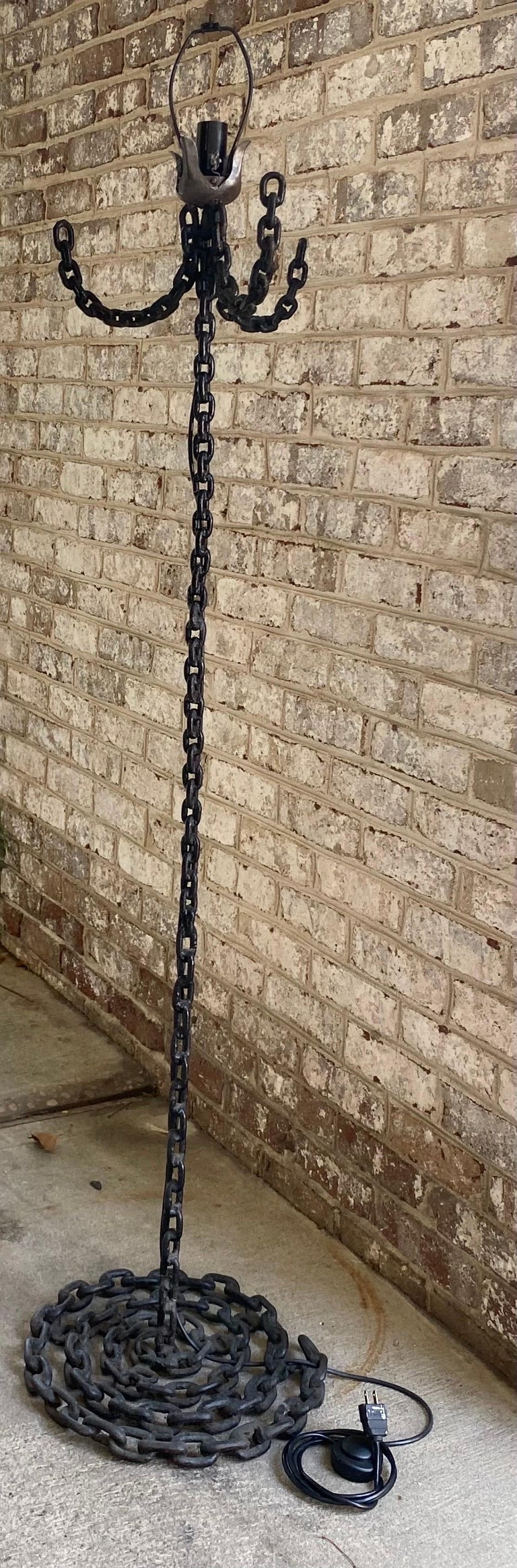 Chain Floor Lamp For Sale at 1stDibs