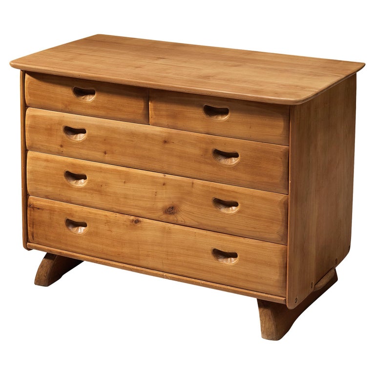 Commode En Orme Massif