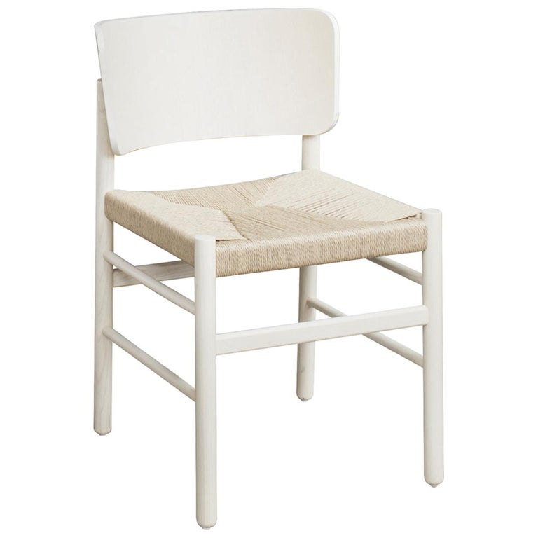 Fratina 680 White Chair by Emilio Nanni For Sale at 1stDibs