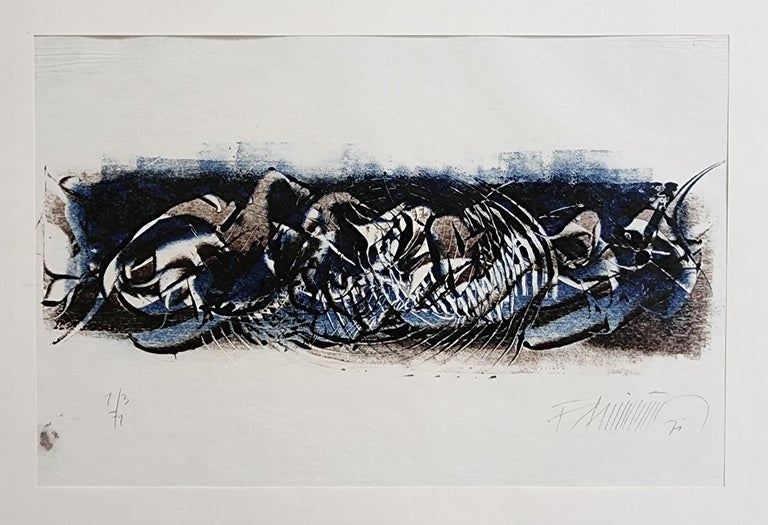 Fred Alfred Theophil Fathwinter - Untitled Gestural Composition For ...