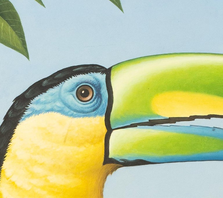 Fred Aris - Toucan, oil painting by British 20th Century artist Fred ...