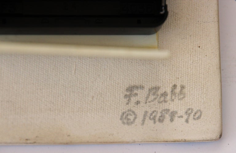 Fred Babb Vintage Ceramic Hand Painted Clock, Creativity at 1stDibs