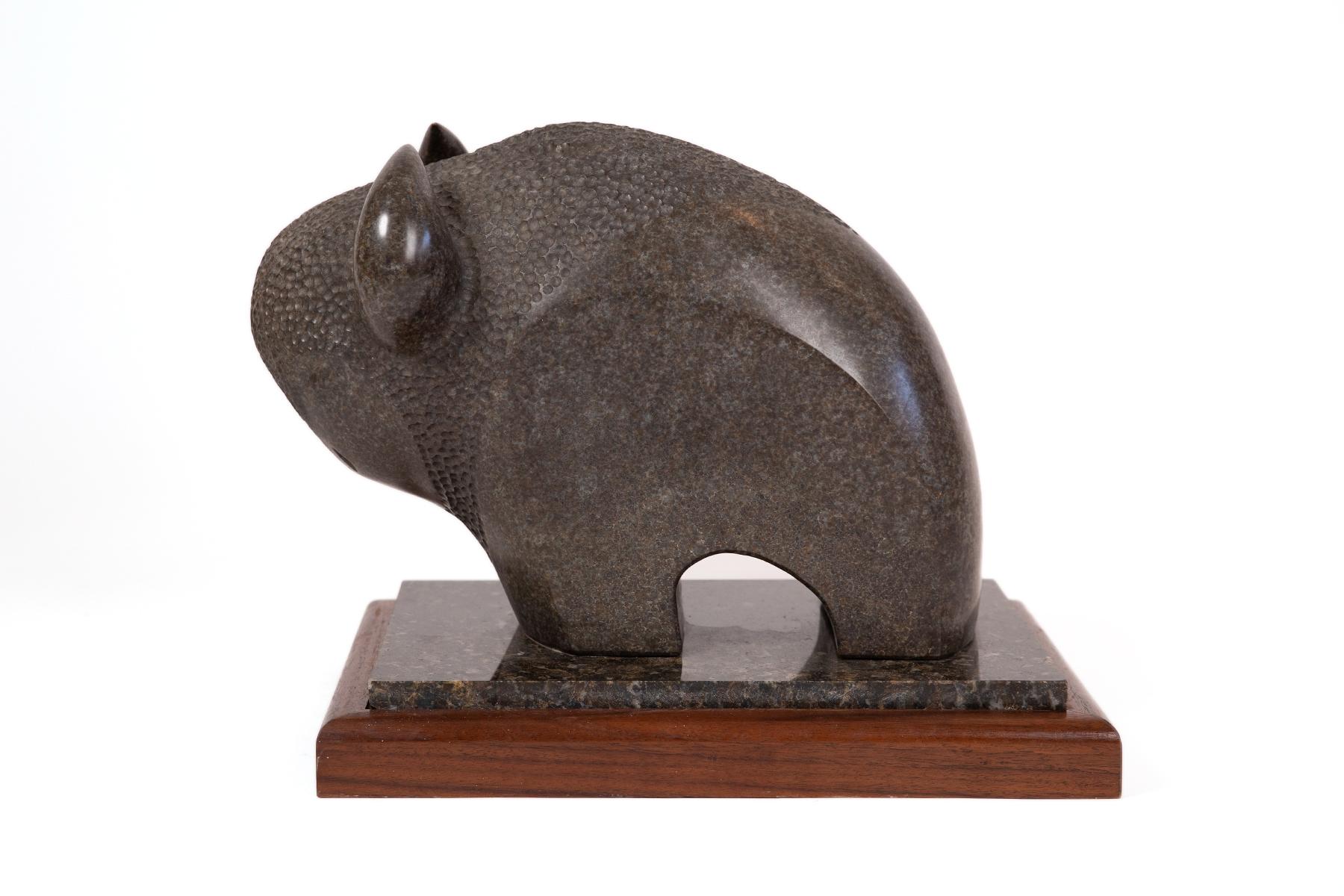 Fred Begay Bronze Bison Sculpture at 1stDibs | fred begay artist