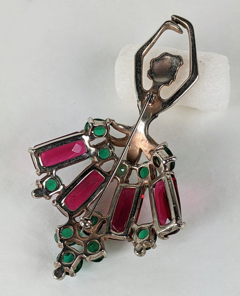 Fred Block Art Deco Ballerina Brooch at 1stDibs