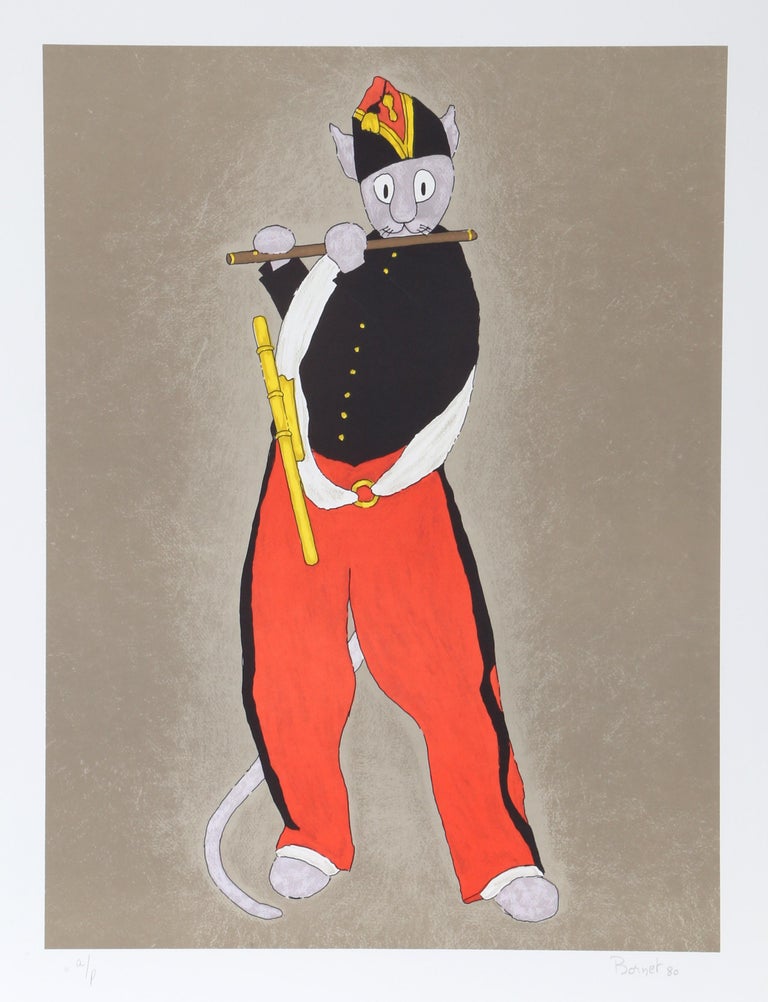 Fred Bornet - The Cat Fifer (after Manet) from the Metropolitan Cats ...