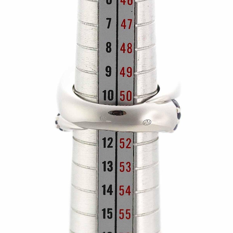 FRED Diamond Iolite 18 Karat White Gold Success Ring Medium Model For ...