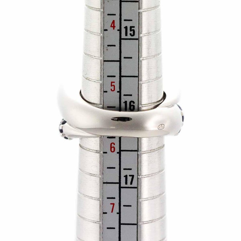 FRED Diamond Iolite 18 Karat White Gold Success Ring Medium Model For ...