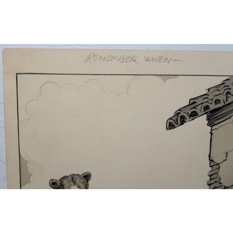 Fred Lundy CA Great Depression Cartoon Illustration, circa 1938 For ...