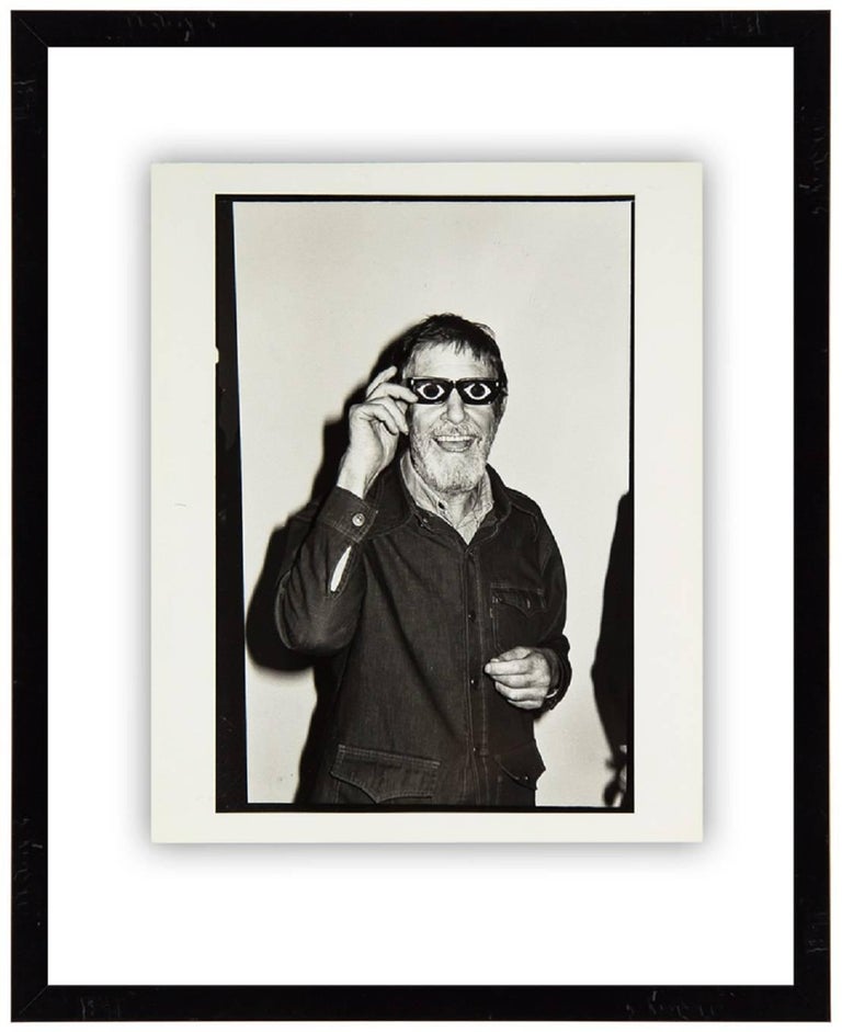 Fred McDarrah - John Cage, 1977, Vintage Silver Gelatin Signed Photograph For Sale at 1stDibs