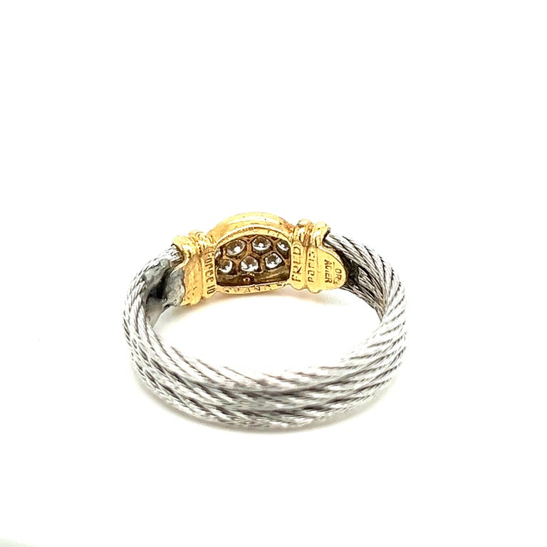 Fred Paris Force 10 Diamond Ring For Sale at 1stDibs