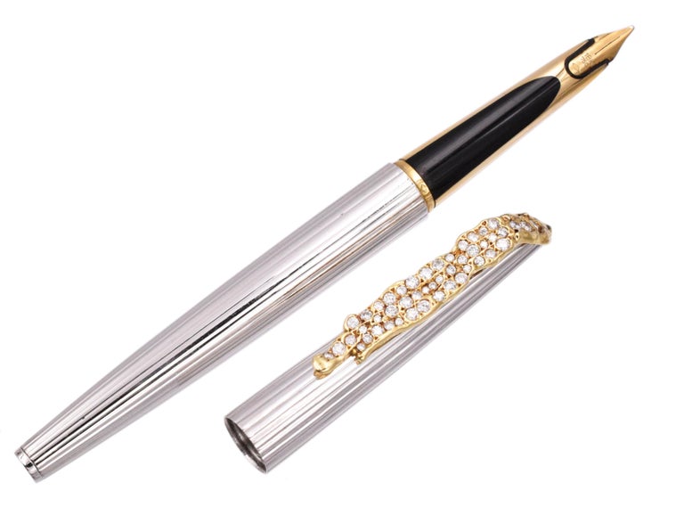 "Fred" Paris Gold and Diamonds Men's Set at 1stDibs