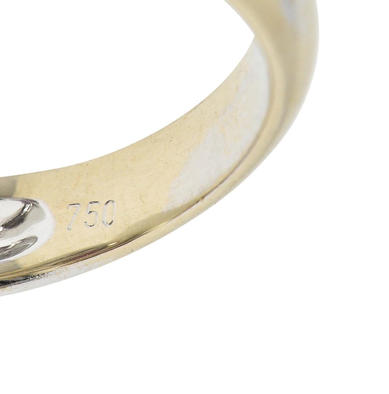 Fred Paris Ruby 18 Karat Two-Tone Gold Fish Pisces Zodiac Vintage ...