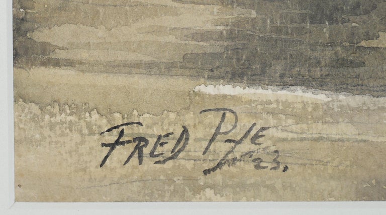 Fred Pye - Bridge Scene For Sale at 1stDibs | modern office methods ...