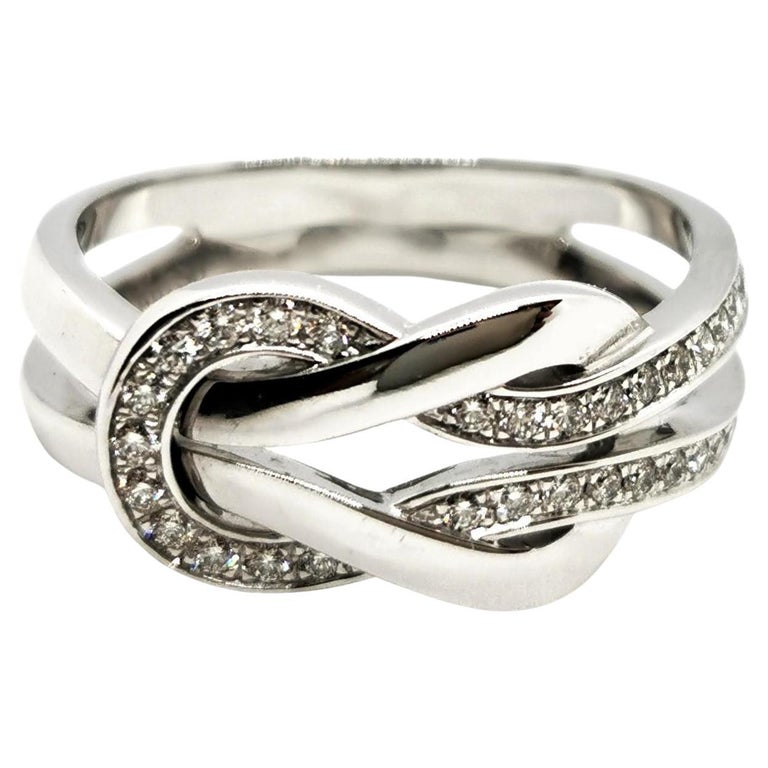 Fred Ring Chance Infinie White Gold Diamond For Sale at 1stDibs