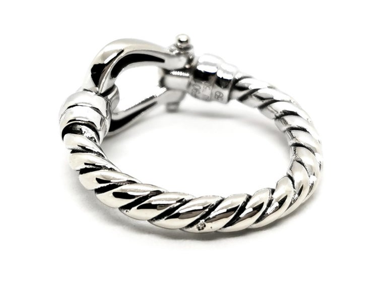 Fred Ring Force 10 White Gold For Sale at 1stDibs