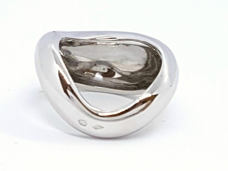 Fred Ring Mouvementé White Gold For Sale at 1stDibs
