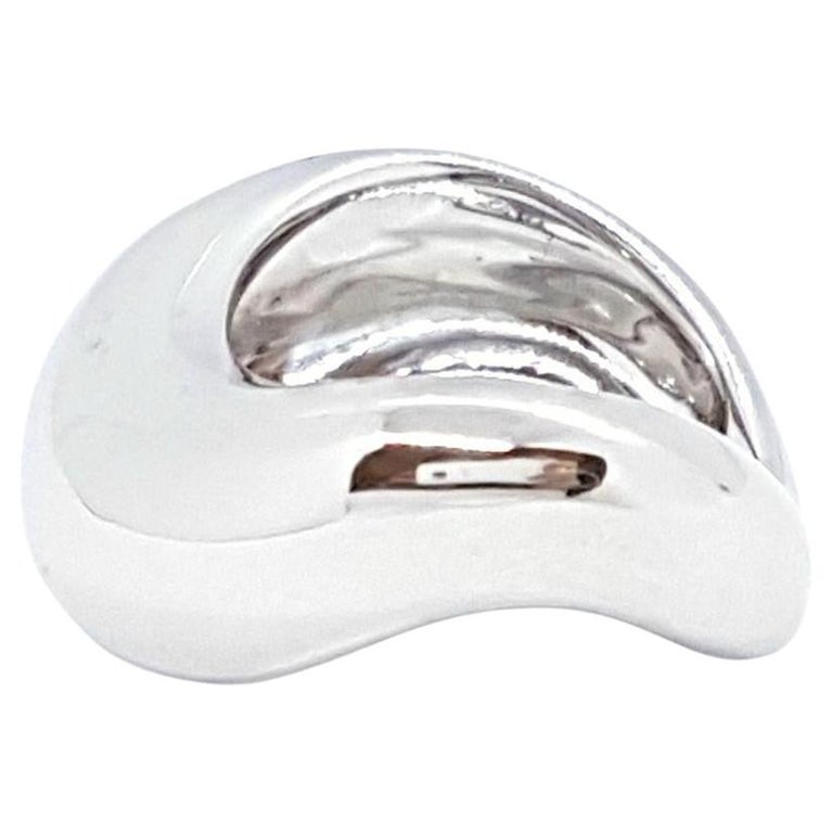 Fred Ring Mouvementé White Gold For Sale at 1stDibs