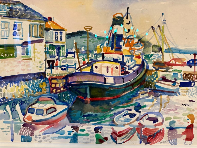 Fred Yates - Falmouth Harbour For Sale at 1stDibs