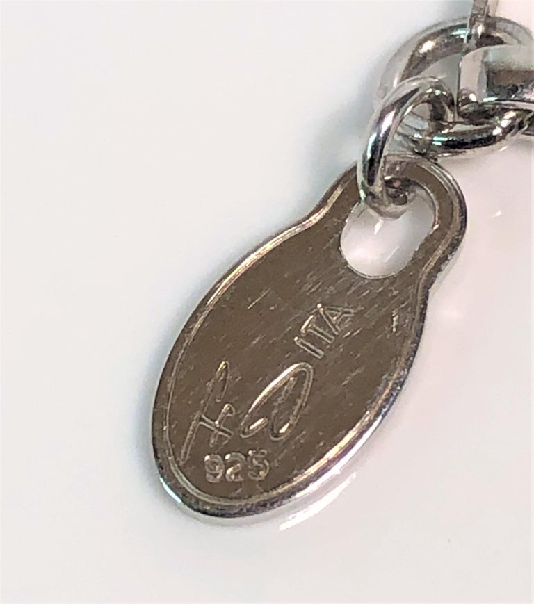 Frederic Duclos Sterling Necklace For Sale at 1stDibs