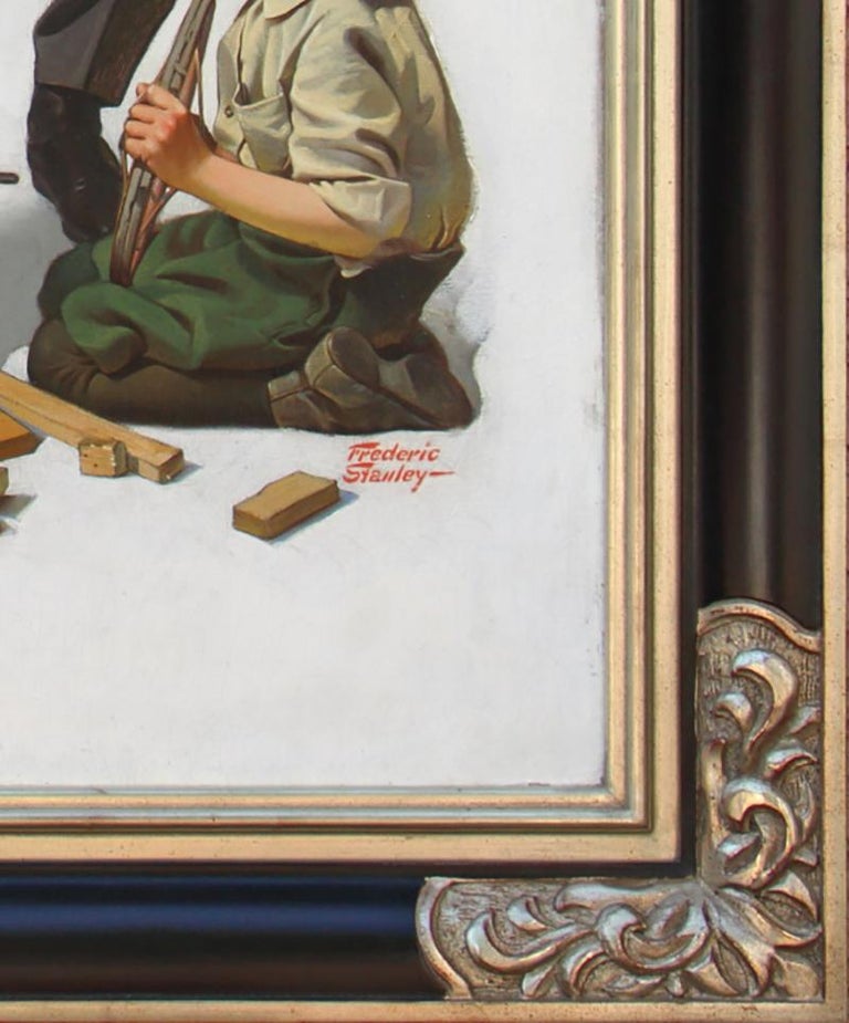 Frederic Stanley - The Soapbox Wreck, The Saturday Evening Post Cover ...