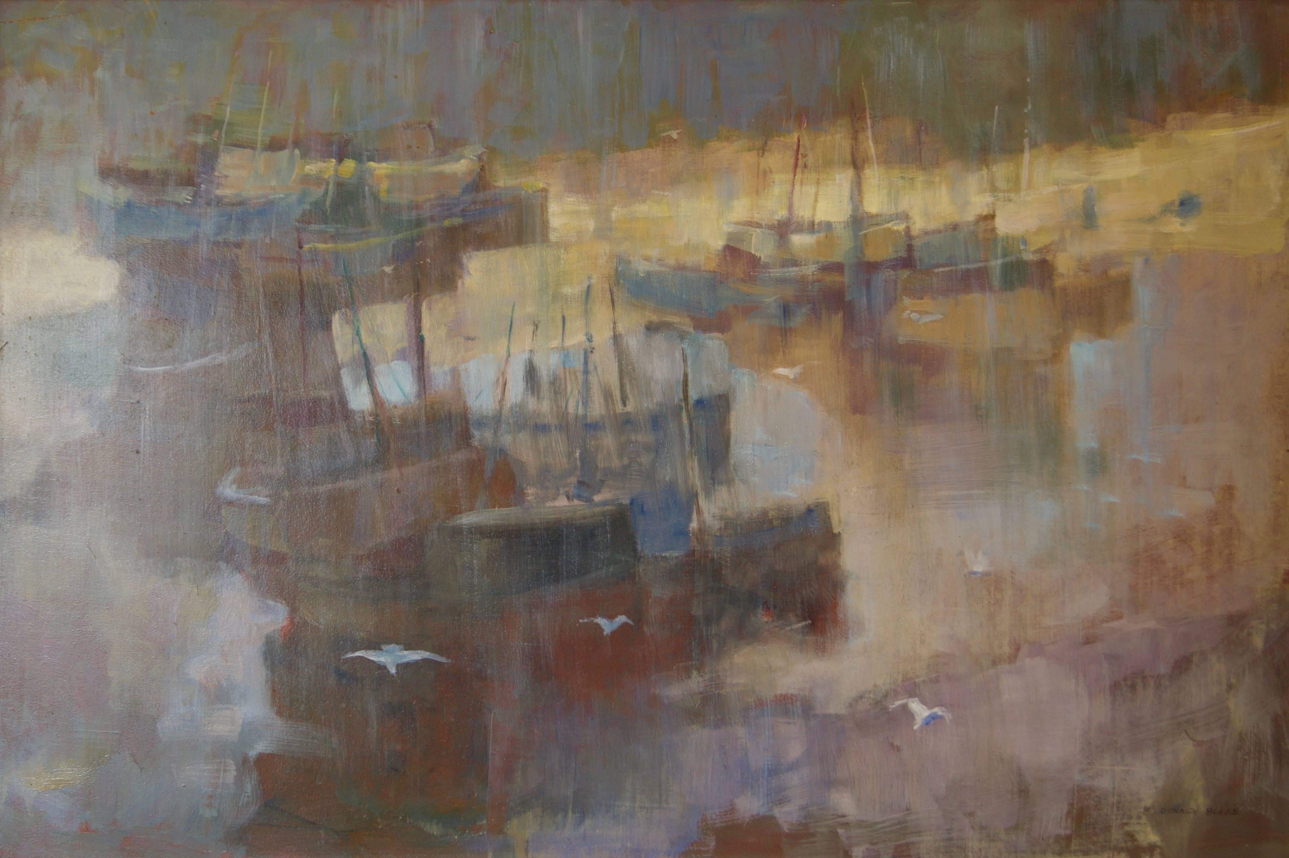 Jeanne Lourier-Dreyfus - Painting Early 20th Century Landscape Garden ...