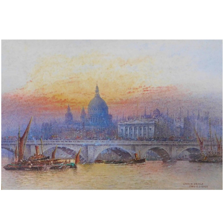 Frederick Edward Joseph Goff Painting For Sale at 1stDibs