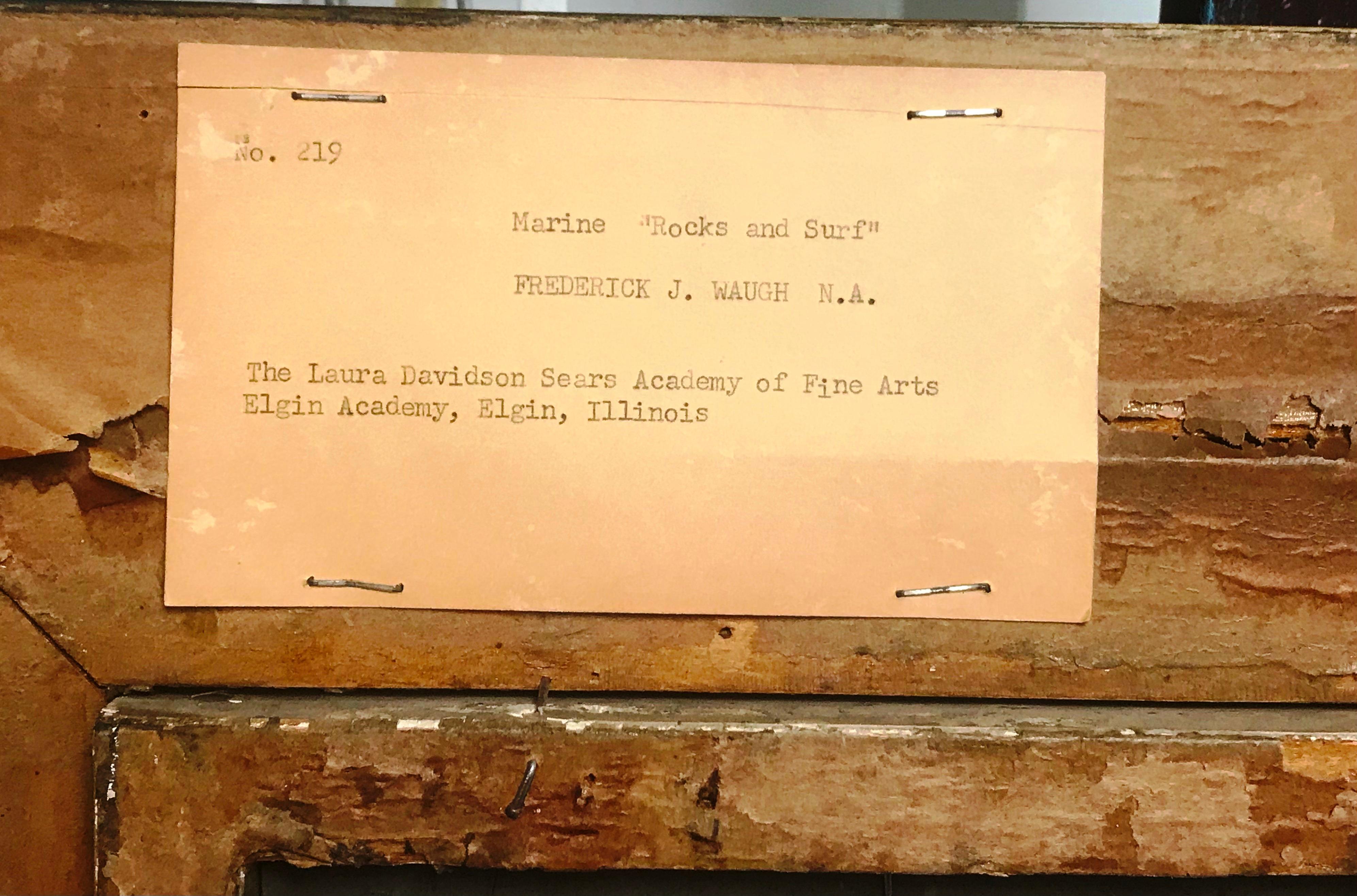 Frederick J Waugh - Frederick J Waugh Marine Seascape oil Painting ...