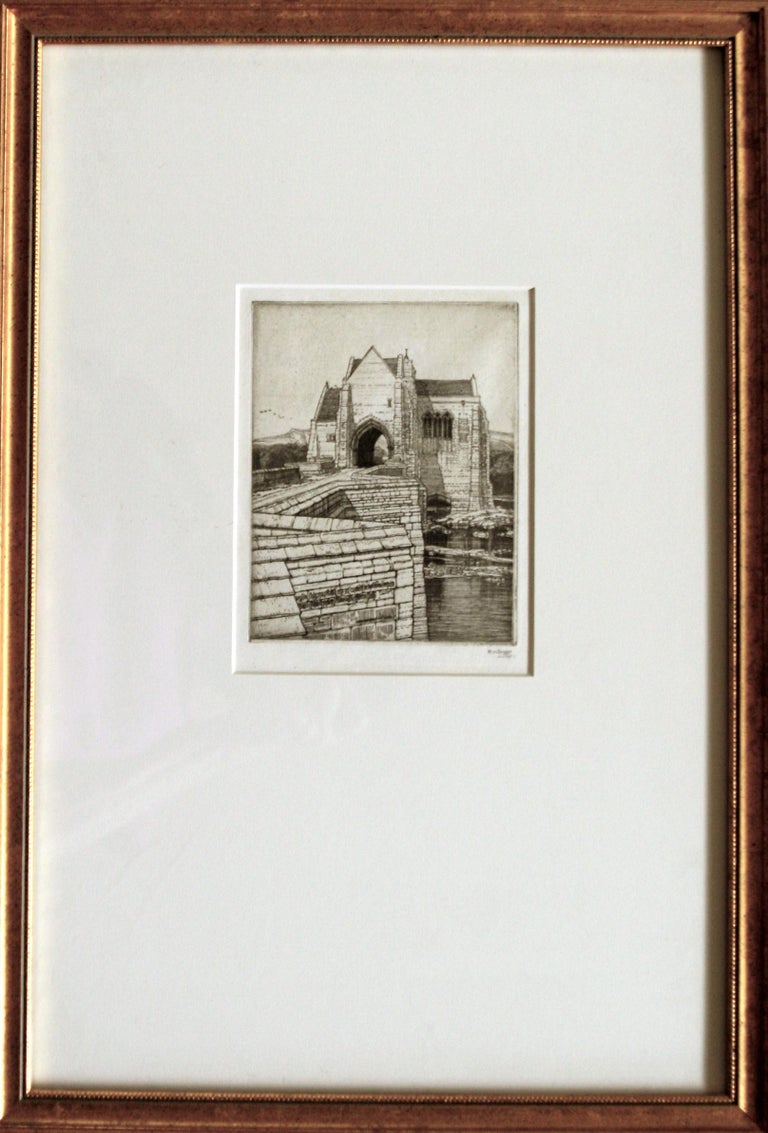 Frederick Landseer Griggs, R.A., R.E. - St. Botolph's Bridge (No. 1 ...