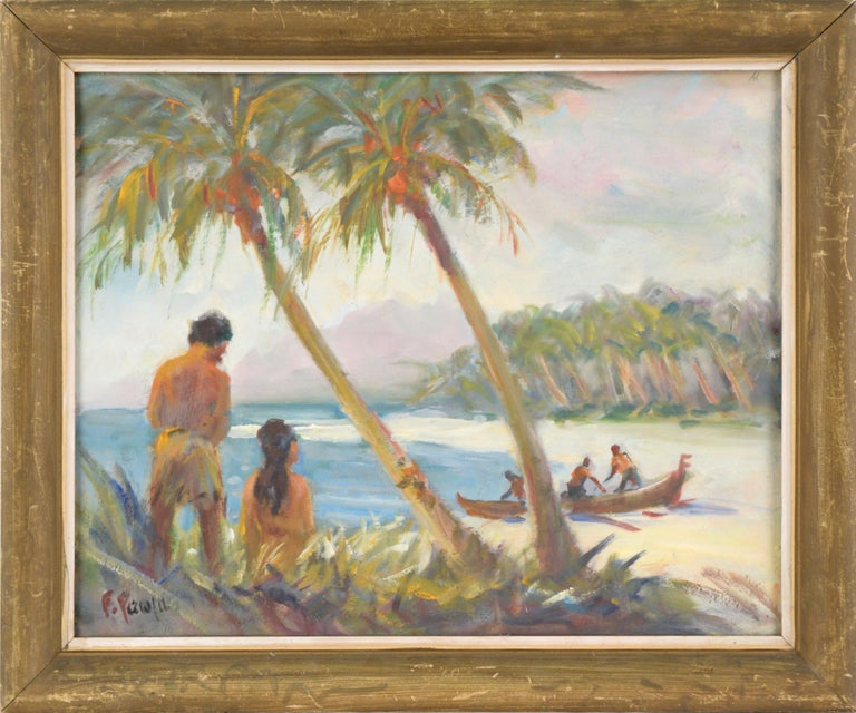 Frederick Pawla - Tahitian Coast Landscape at 1stDibs