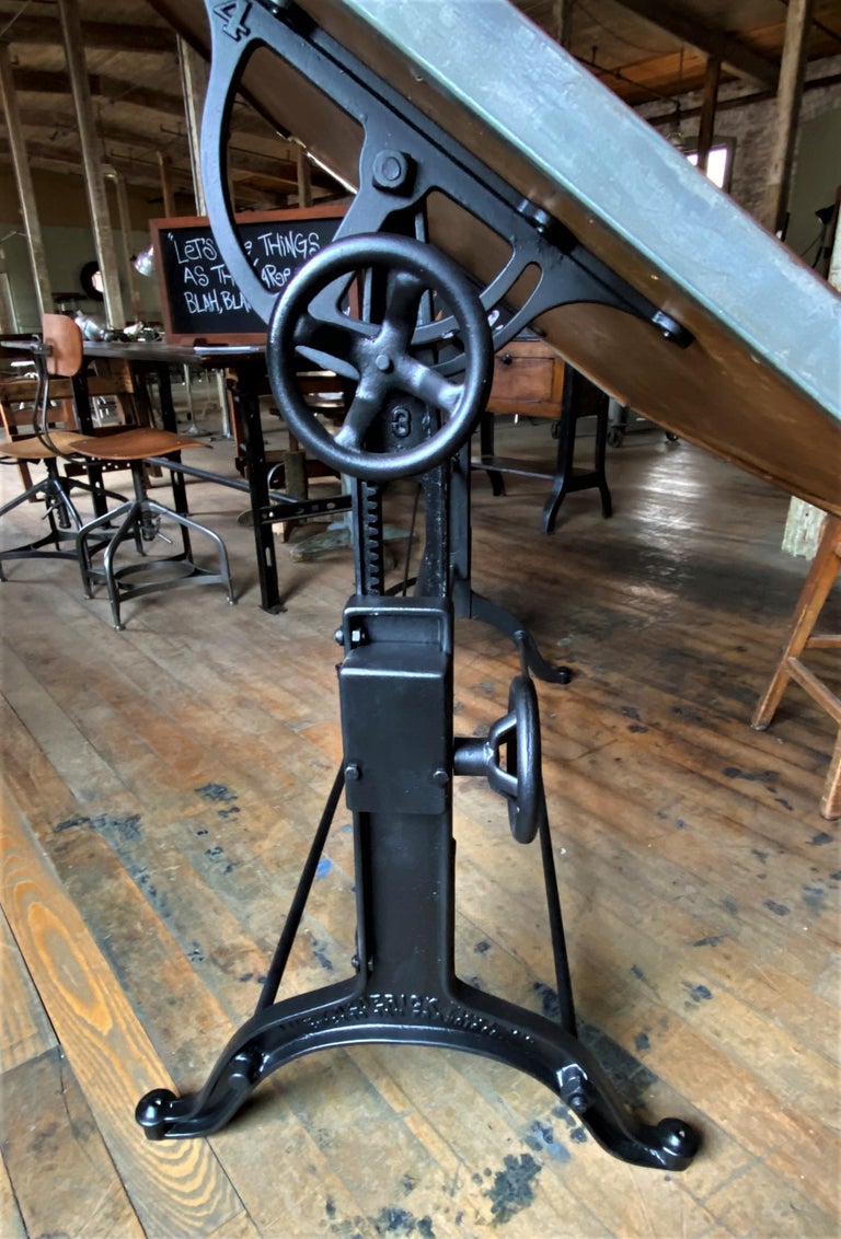 Frederick Post Drafting Table at 1stDibs